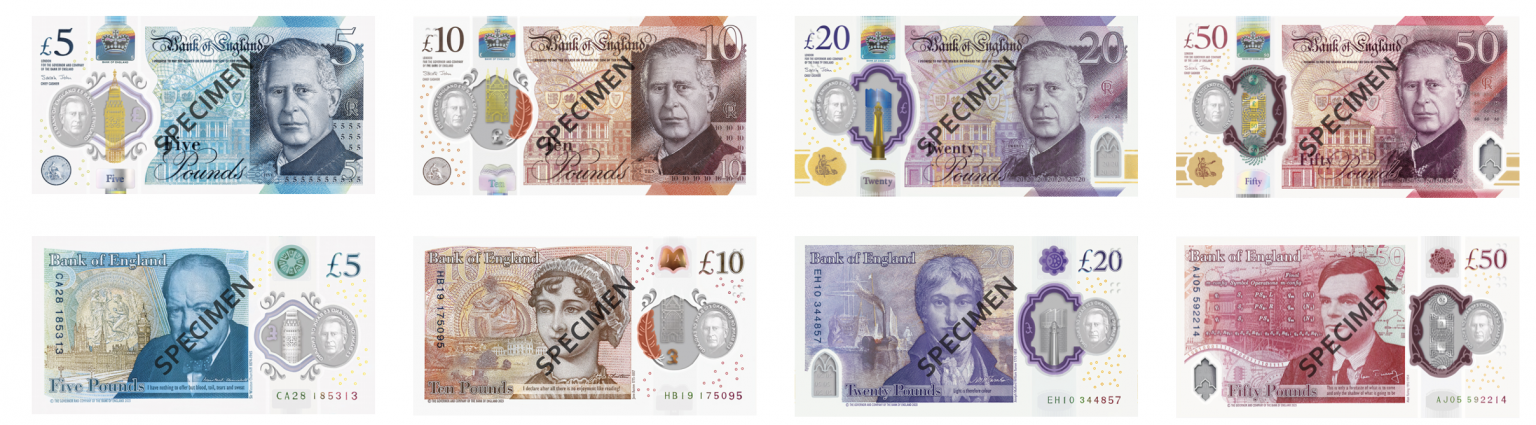 New King Charles III Banknotes to be Released this Week - Red Star ...